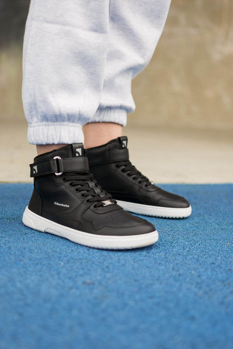 Barebarics Zing High Top - Black & White – TheFunctionalJoint